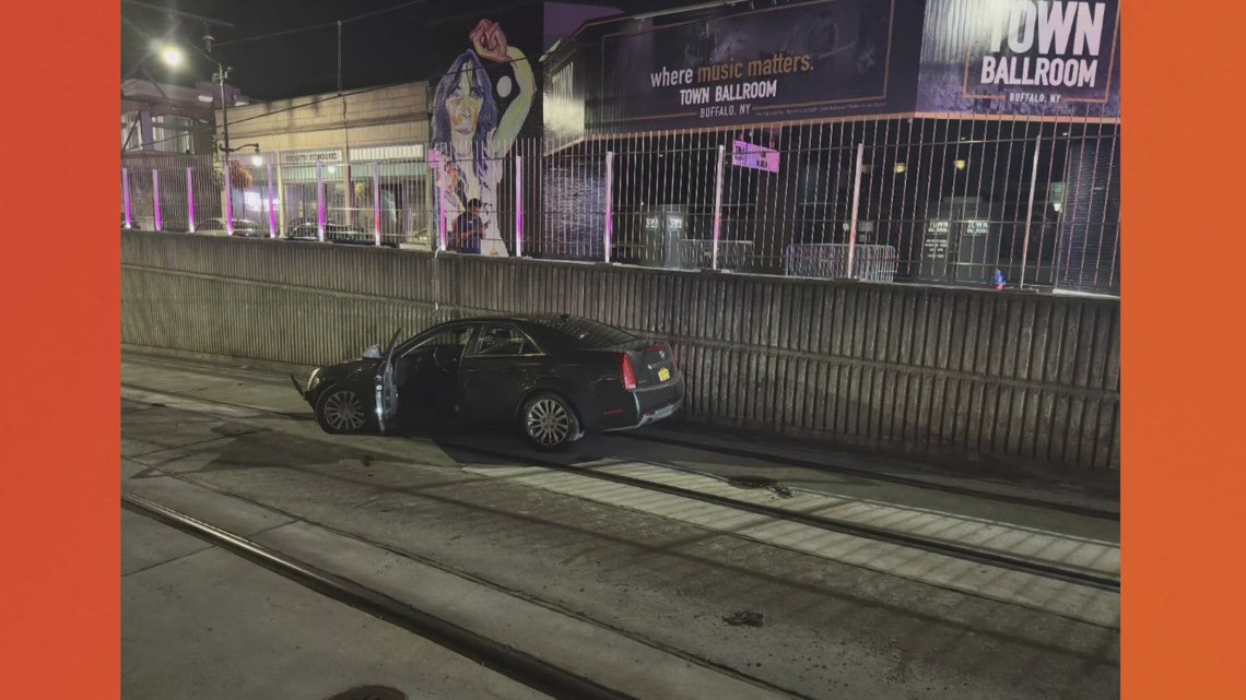 BPD responds to crash on Main Street at the entrance of the NFTA Metro ...