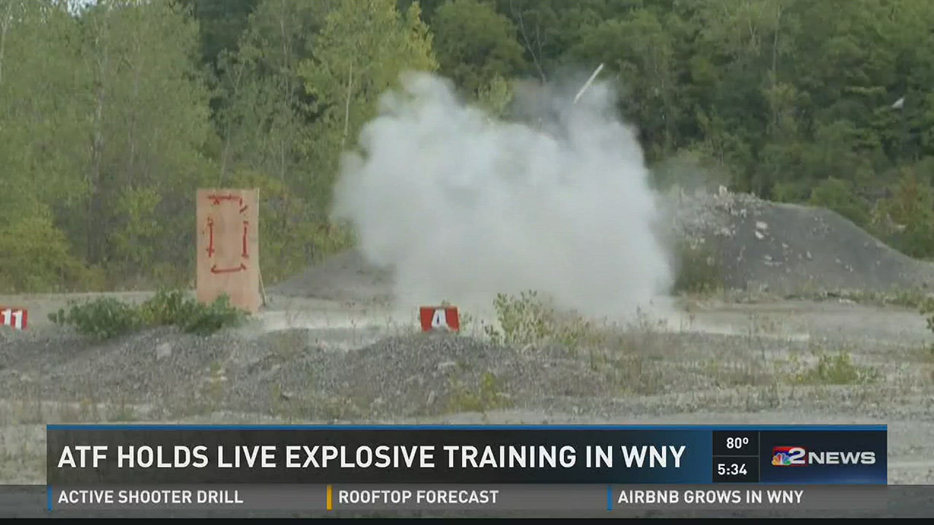 ATF Trains Police, Fire on Explosion Evidence | wgrz.com