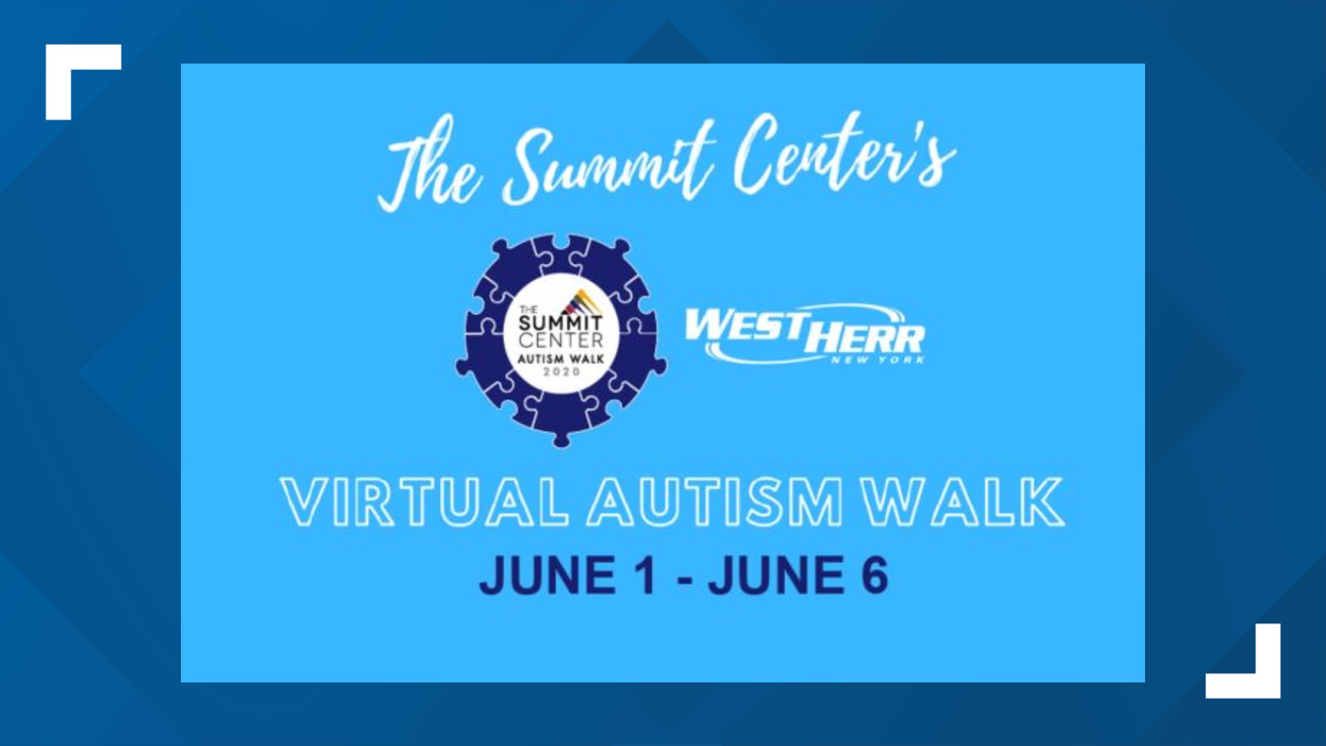 The Summit Center's Virtual Autism Walk raises $180,000 | wgrz.com