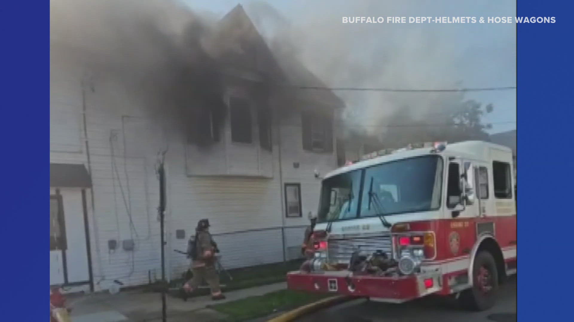 Fire in Buffalo: 2 people rescued; 3 firefighters treated for injuries ...