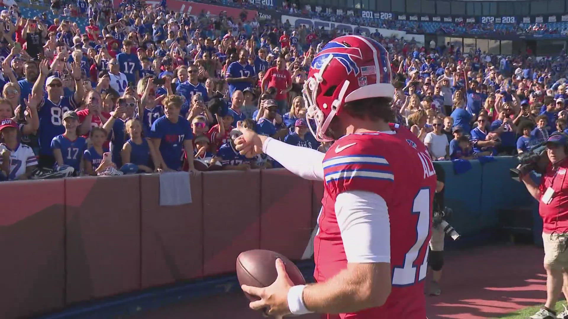 Buffalo Bills Return of the Red and Blue 2025 draws thousands of fans ...
