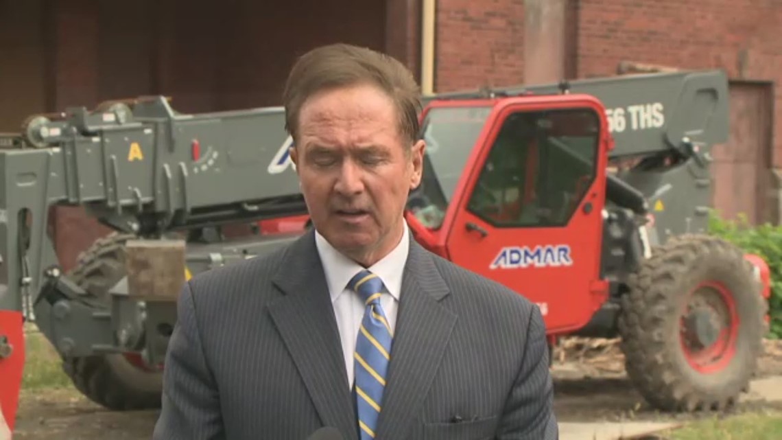 Rep. Brian Higgins (D) reacts to news that Collins has resigned | wgrz.com