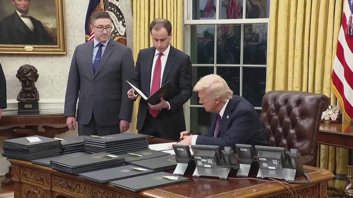 President Trump reverses Federal DEI programs | wgrz.com