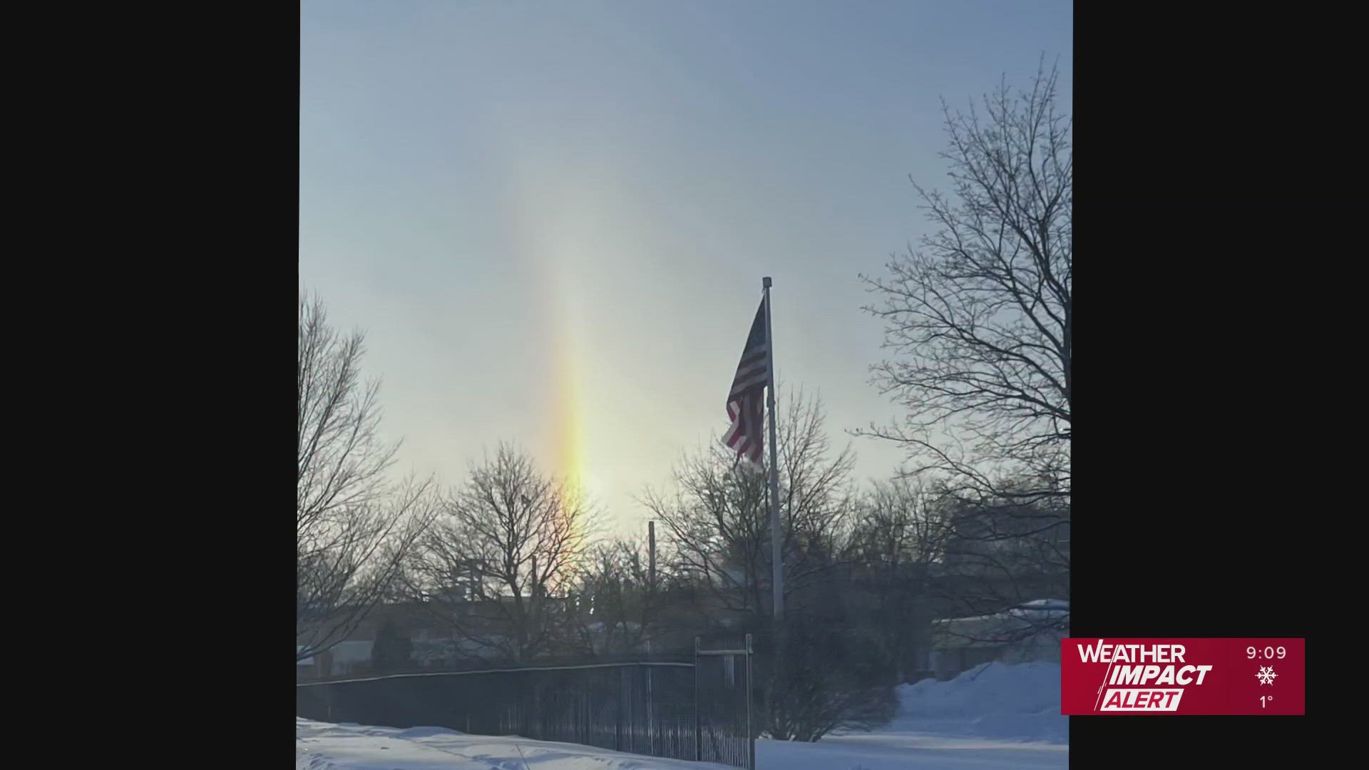 Cold air causes beautiful optical phenomenon in WNY | wgrz.com