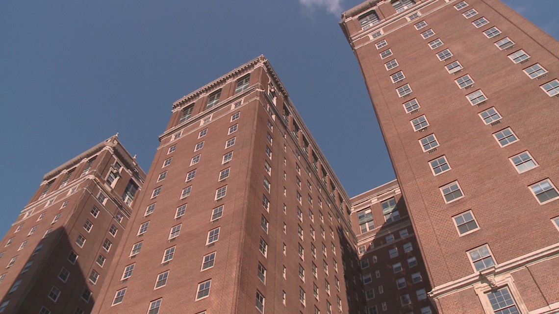 Facade work underway at Statler City | wgrz.com