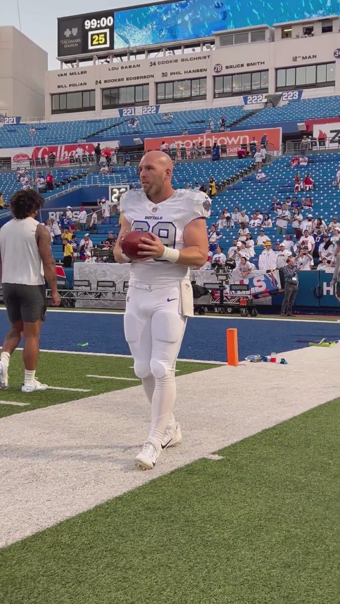Bills pregame: Reid Ferguson provides a first on-field look at the ...