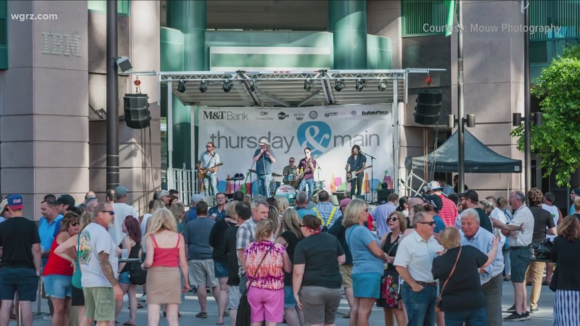 Thursday & Main: Thursday events return to Fountain Plaza | wgrz.com