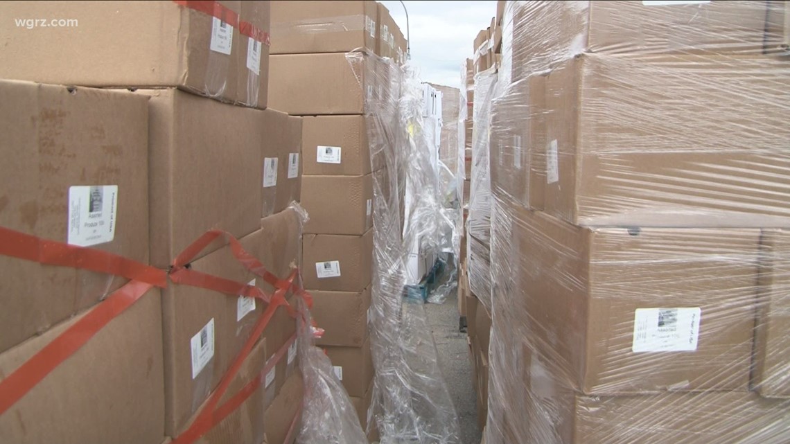 800 boxes of food handed out to families in Buffalo on Saturday | wgrz.com