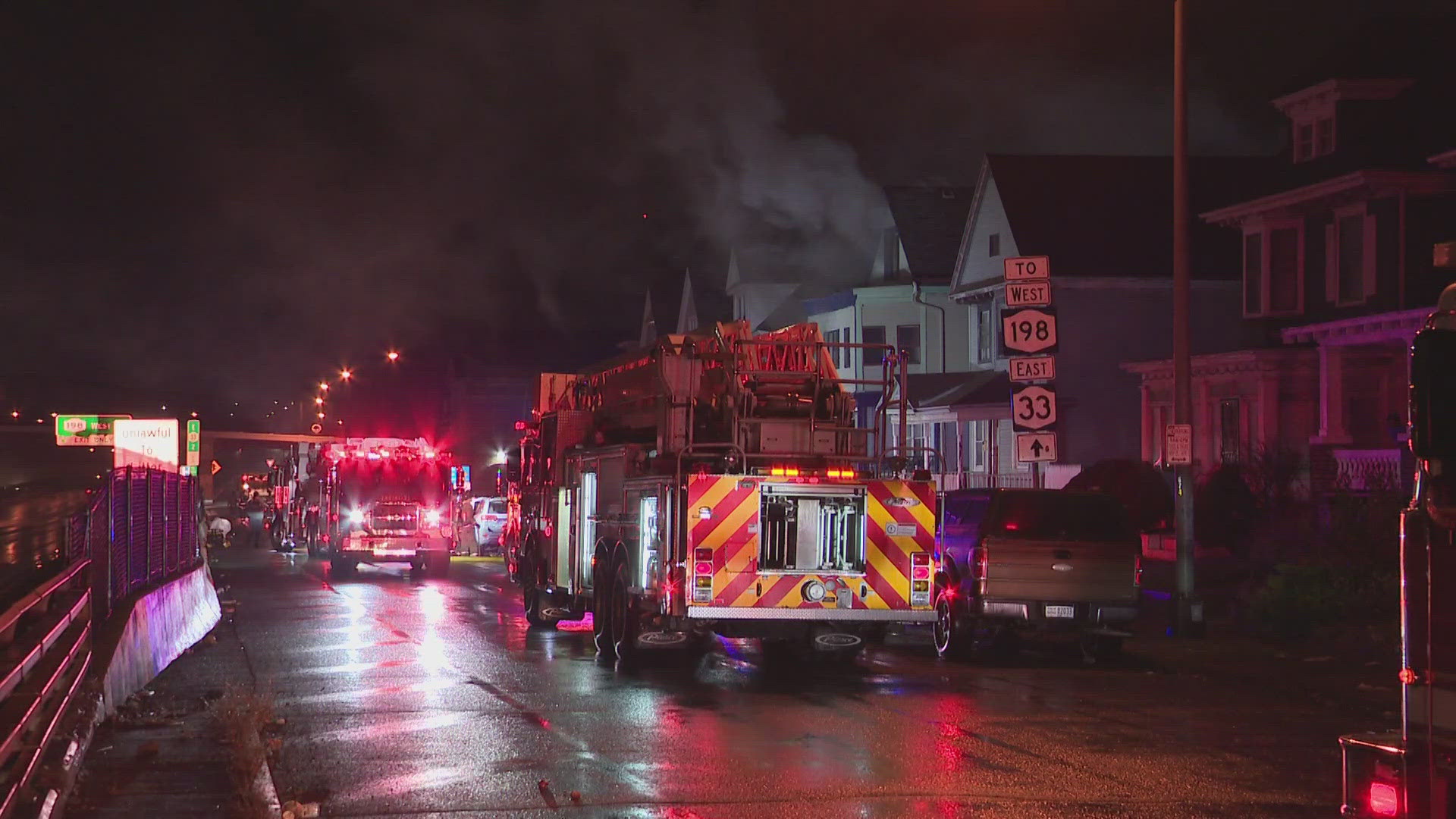 Four adults and three kids displaced by Buffalo fire | wgrz.com