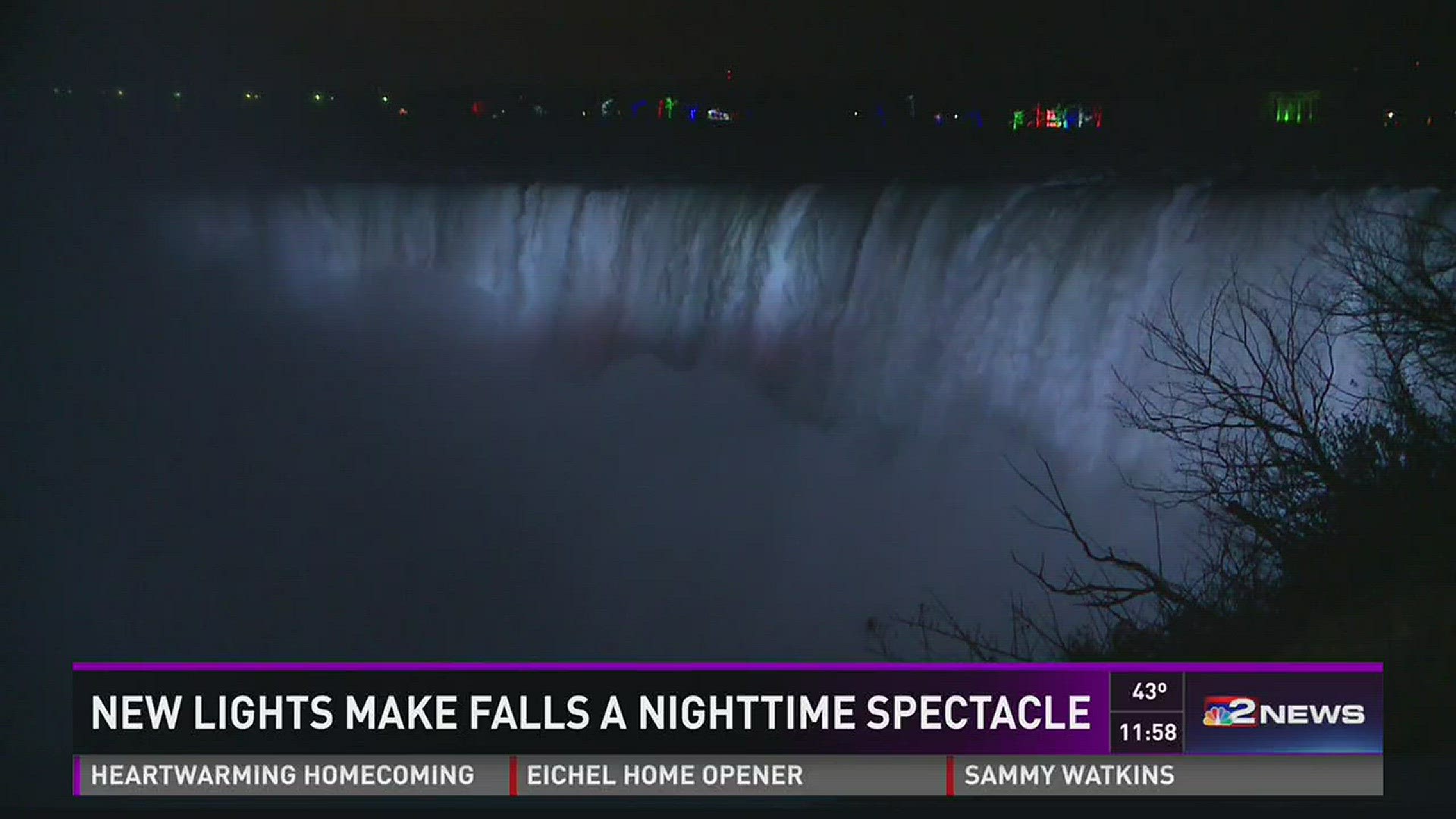 Niagara Falls LED lights unveiled | wgrz.com