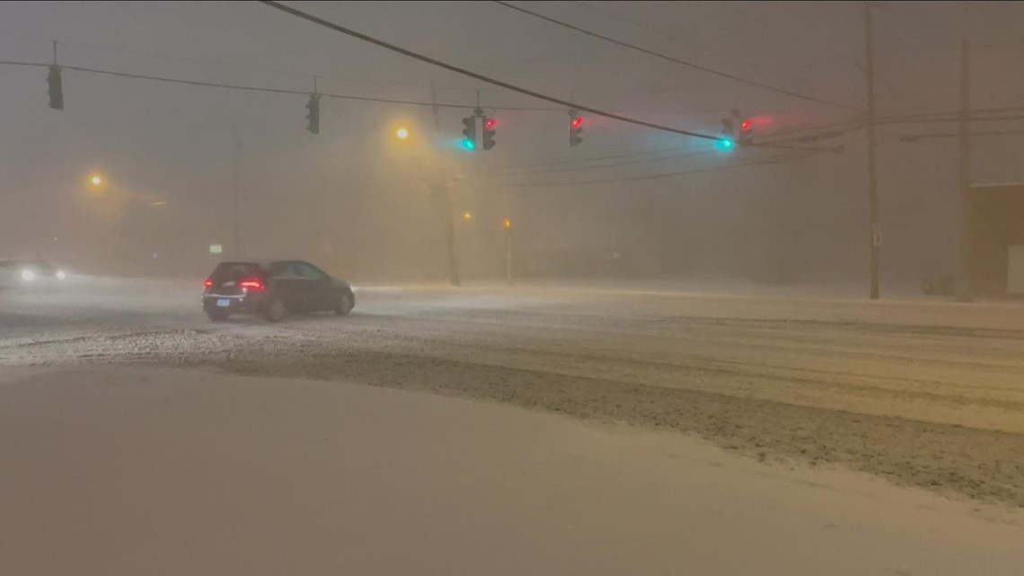 Lake effect snow storm arrives in Western New York | wgrz.com