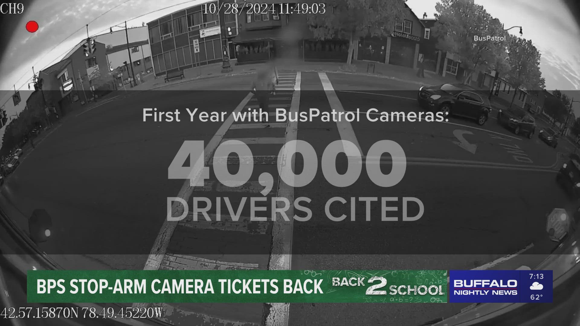 Buffalo renews school bus stop-arm enforcement for 2025 | wgrz.com