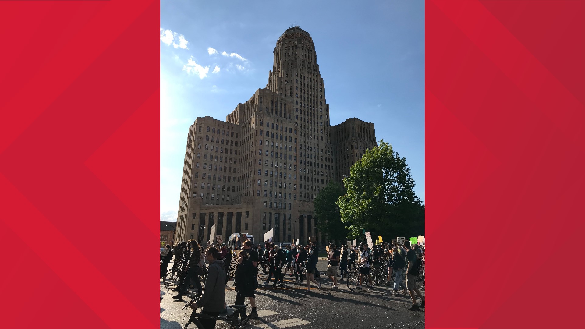 PHOTOS: Niagara Square protests in downtown Buffalo | wgrz.com
