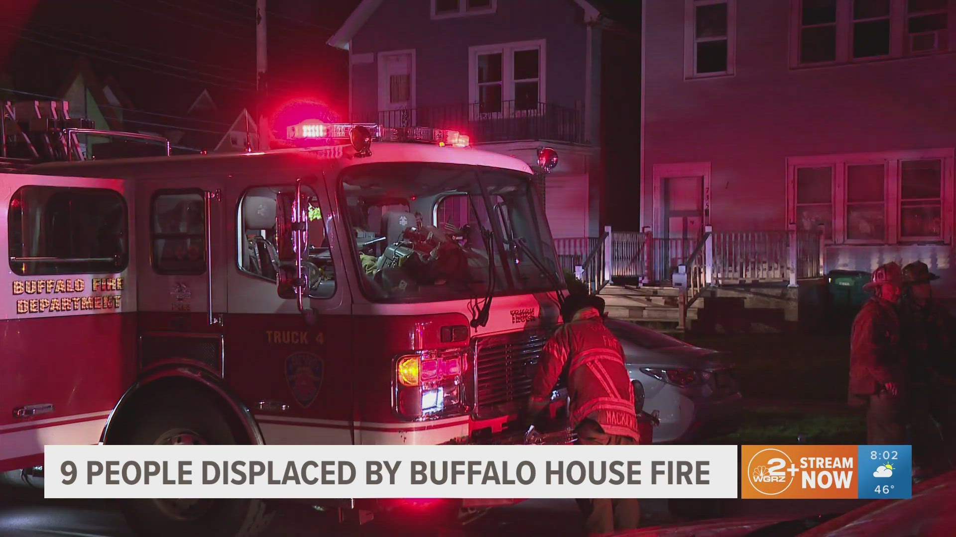 Buffalo fire displaces 9 from home on Prospect Avenue | wgrz.com
