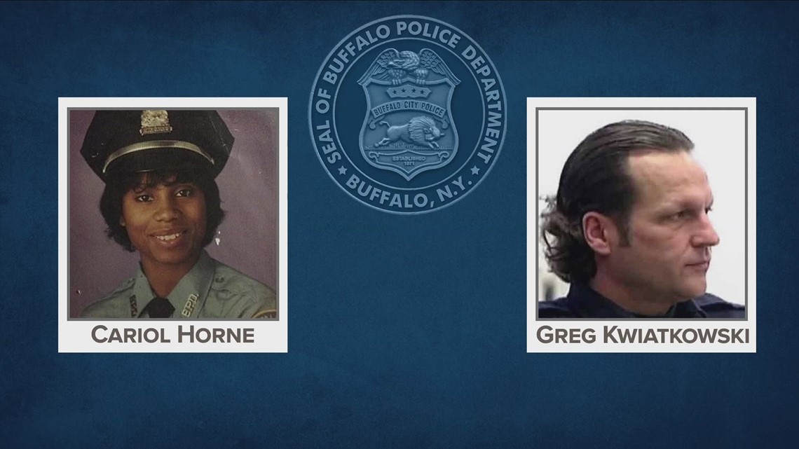 Officers Greg Kwiatkowski and Cariol Horne | wgrz.com