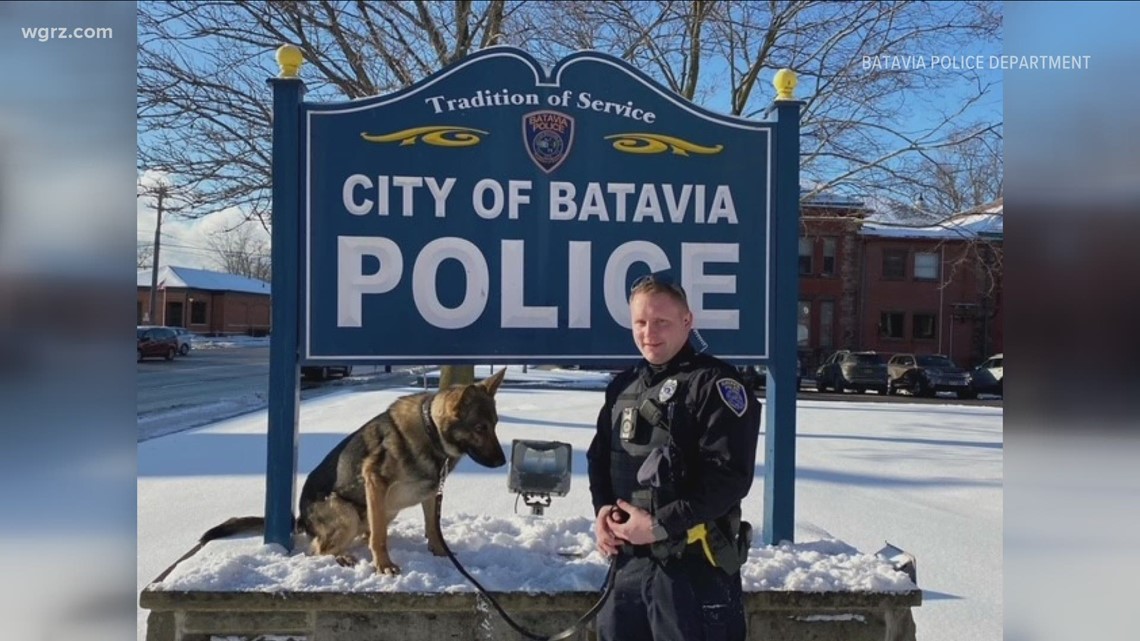 Batavia Police K-9, officer graduate basic training | wgrz.com