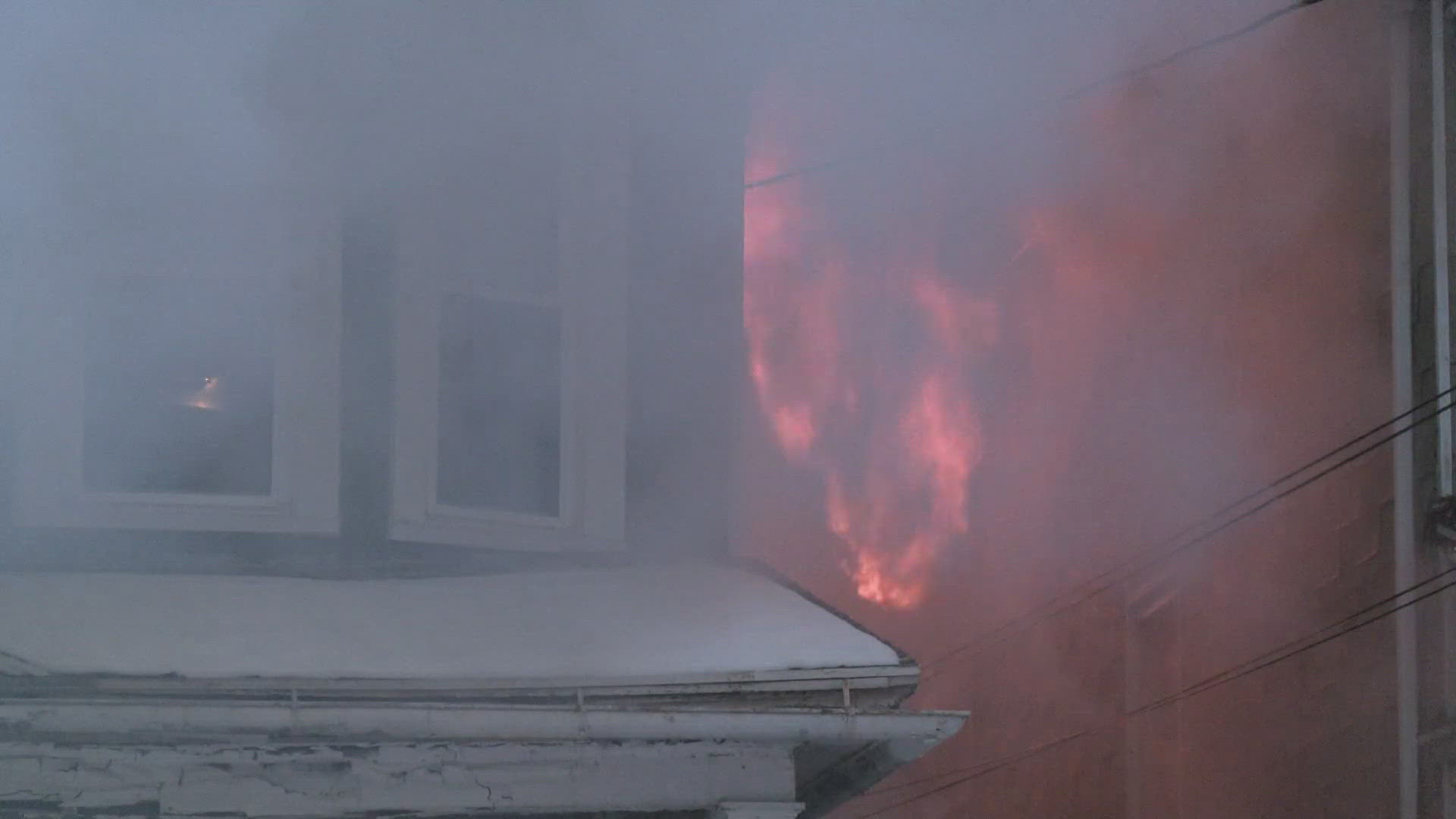 Man in critical condition after fire in Lackawanna, says fire chief ...