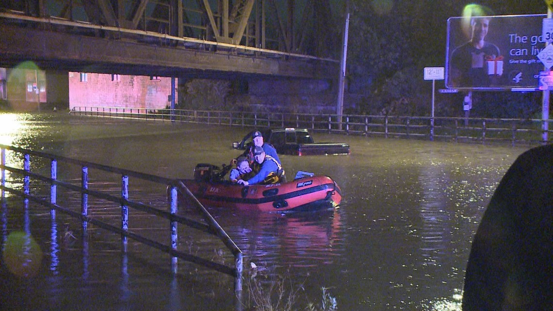 4 people rescued from flood waters in Buffalo | wgrz.com