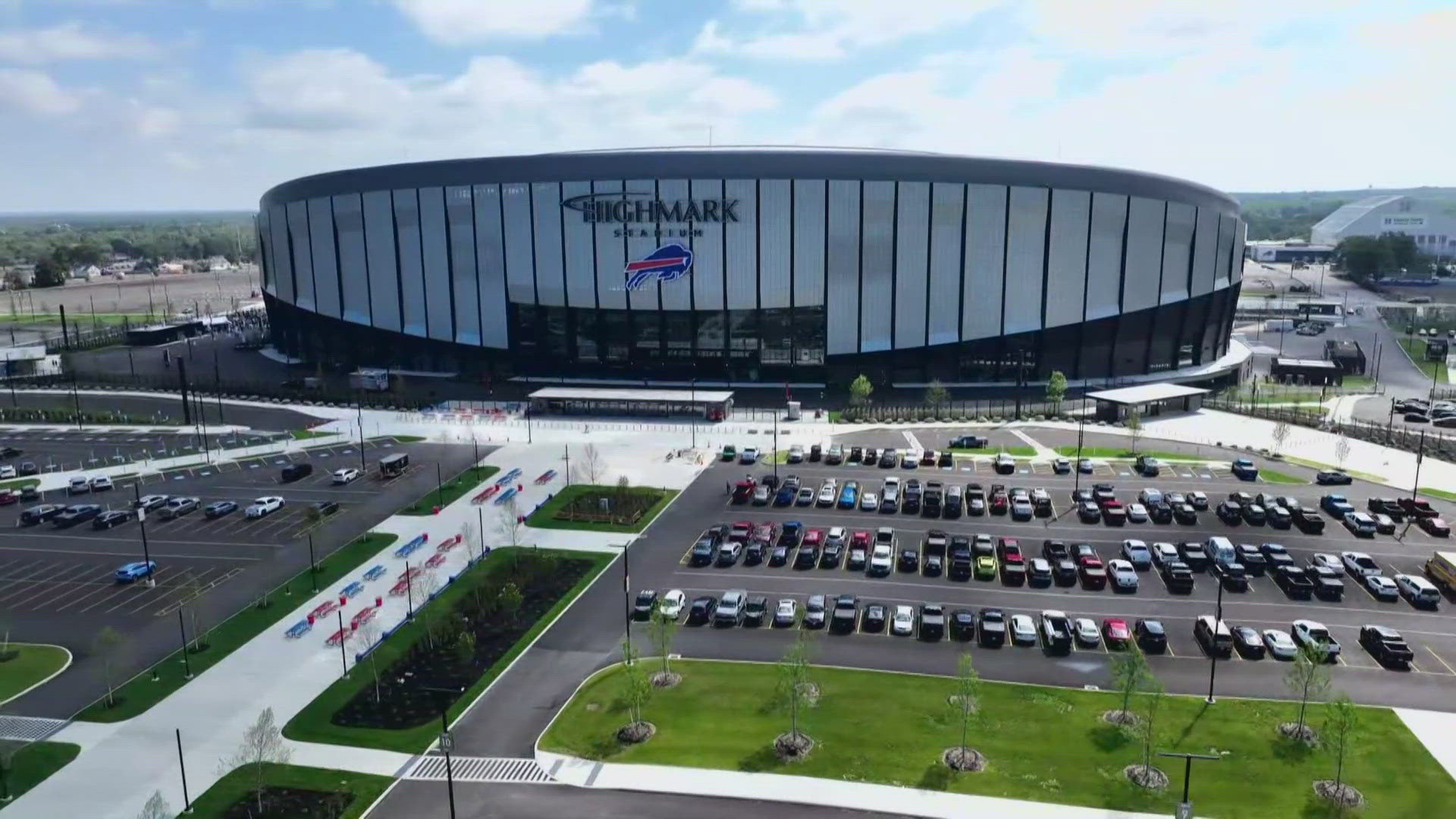 Bills fans celebrate new Highmark Stadium, anticipate economic boost ...