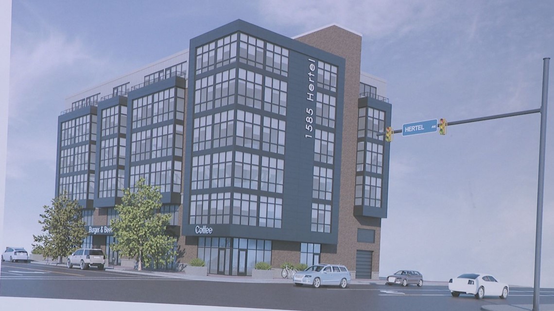 Construction begins on mixed-use building on Hertel | wgrz.com