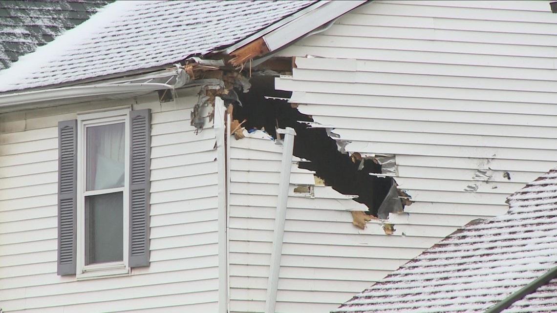 'The whole house shook': sanitation truck hits bridge, collision sends ...