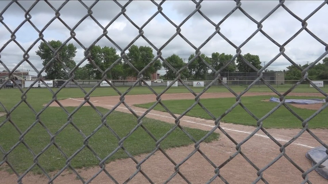 Town of Amherst breaks ground on new Mathewson McCarthy Baseball ...