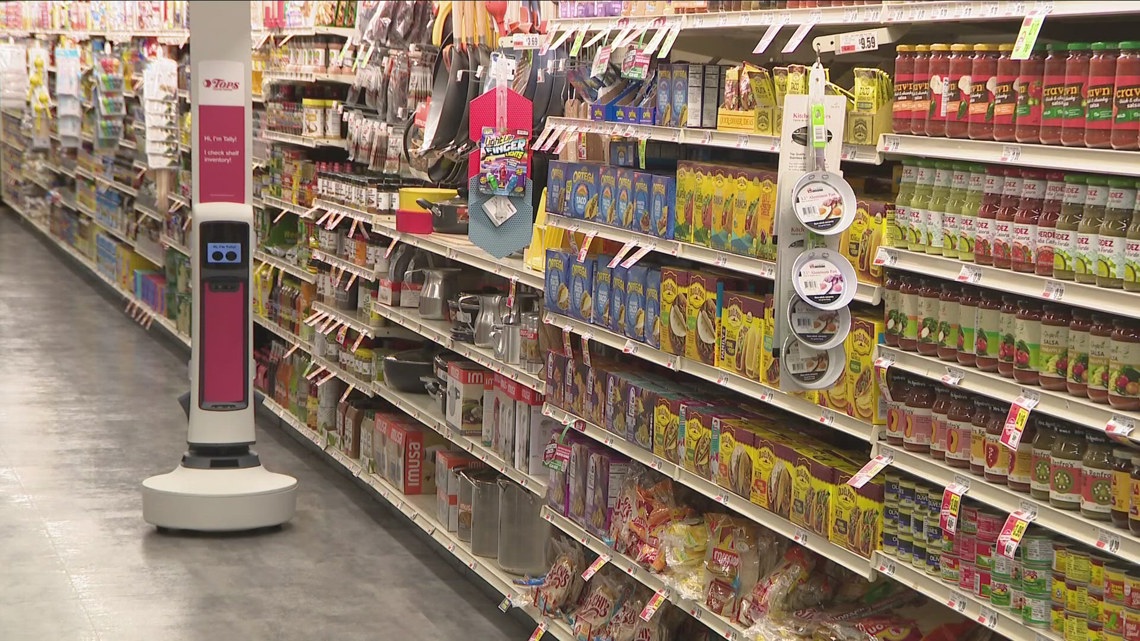 Tally the Robot come to Tops in pilot program | wgrz.com