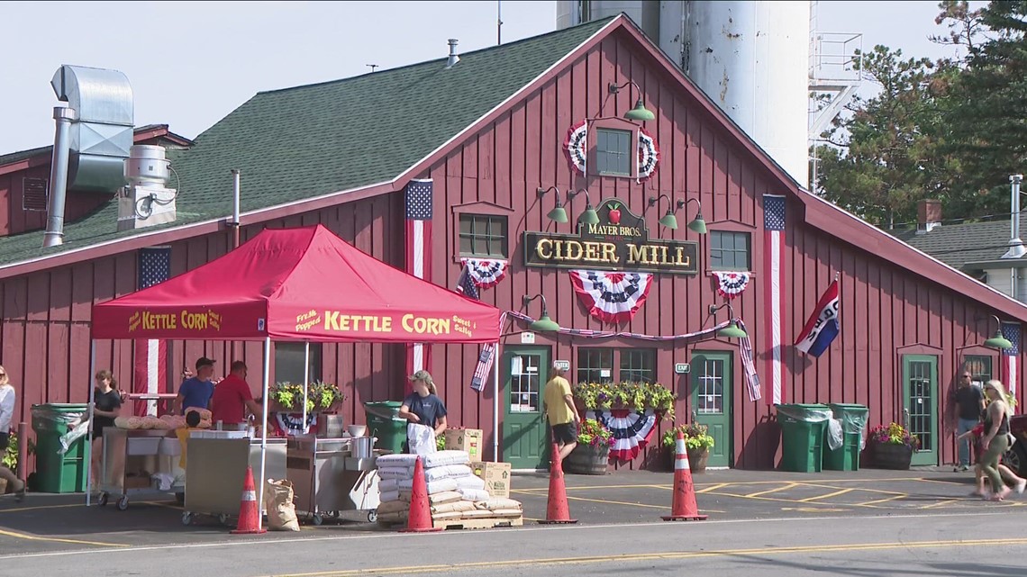 Mayer Brothers Cider Mill Opens August 13, 2025 | wgrz.com