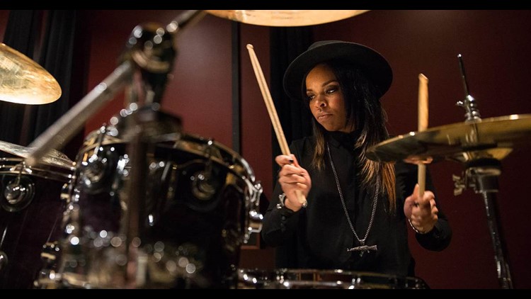 Venzella Joy, Beyoncé's drummer, comes home to perform | wgrz.com