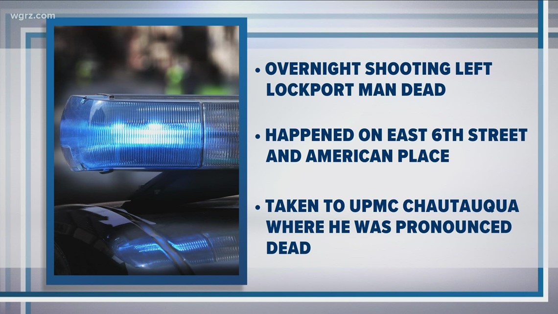 Lockport man dies in Jamestown shooting | wgrz.com