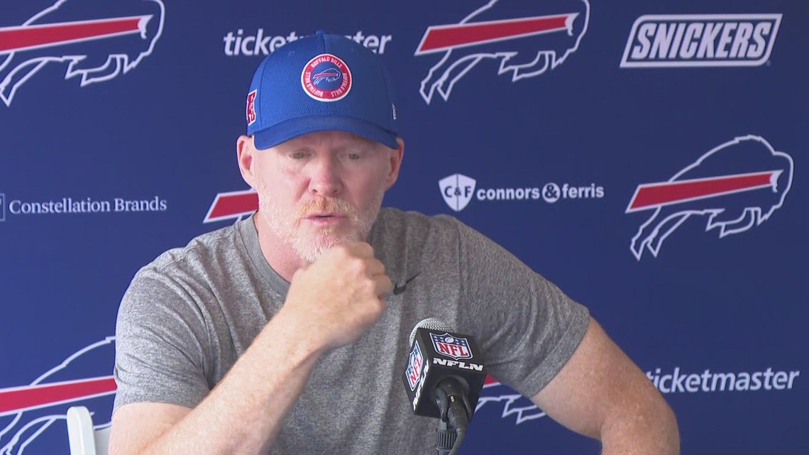 Buffalo Bills' head coach Sean McDermott speaks at Training Camp | wgrz.com