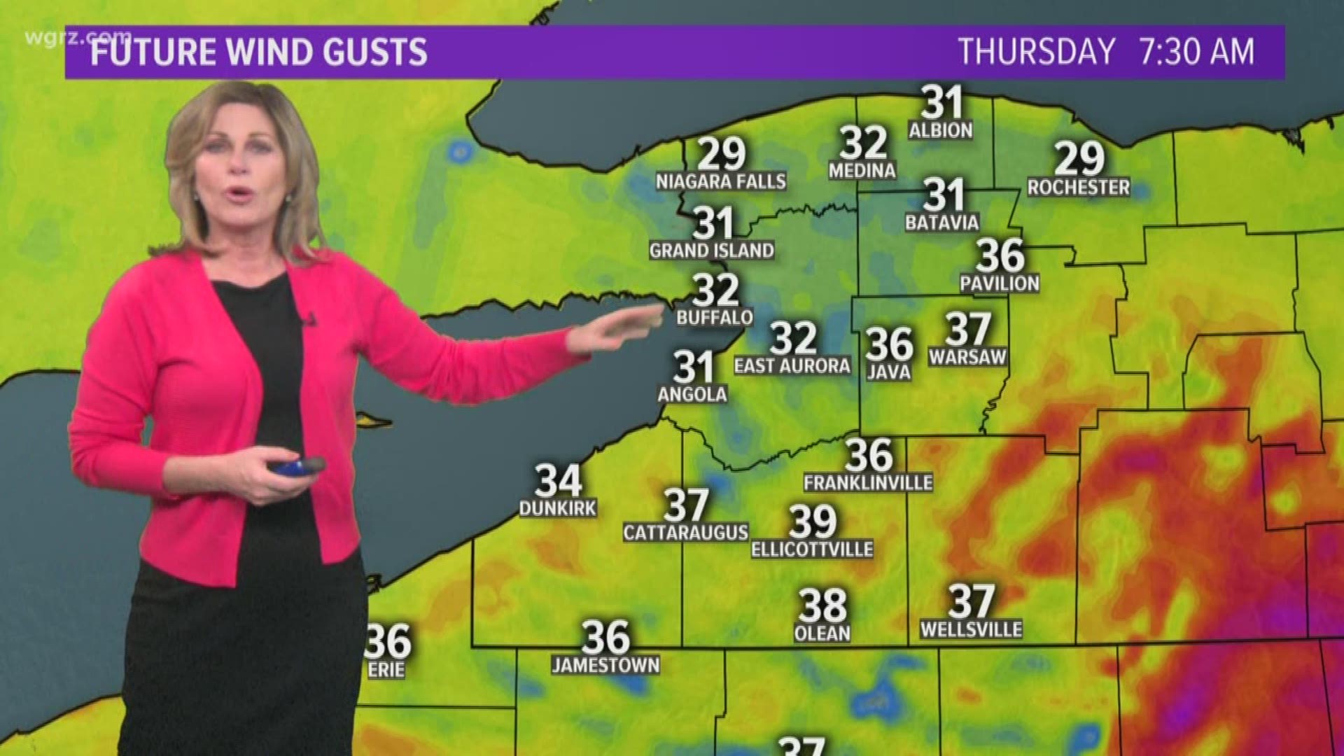 Storm Team 2 evening forecast Maria Genero 11/27/19 | wgrz.com