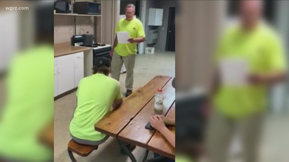 Female DPW Worker humiliated on the job after co-worker sings a ...