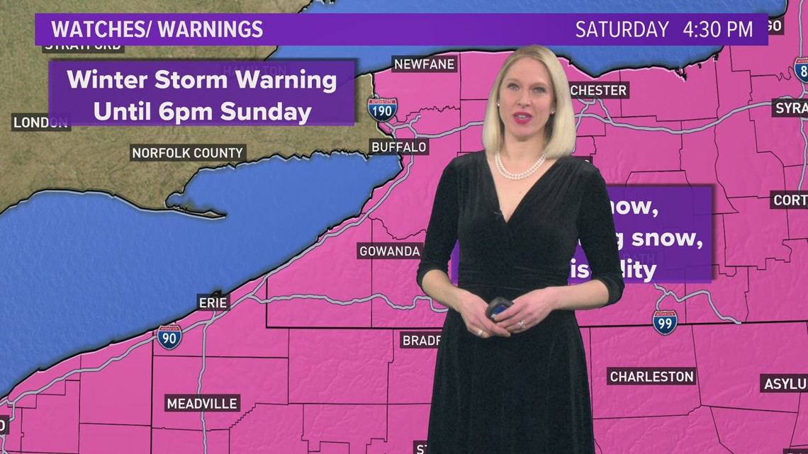 Storm Team 2 Jennifer Stanonis' Evening Forecast for 1/19/2019 | wgrz.com