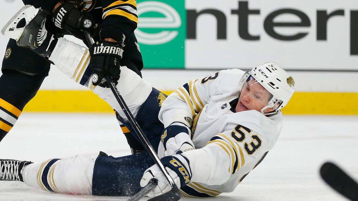 Buffalo Sabres: Jeff Skinner out 3-4 weeks after suffering upper-body ...