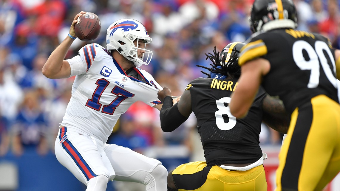 Josh Allen falters, fumbles in Bills' season-opening loss to Steelers ...