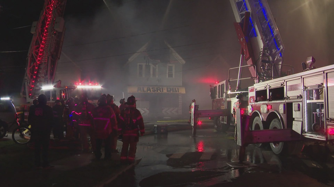 Multiple fire companies battle Wilson grocery store fire Tuesday night ...