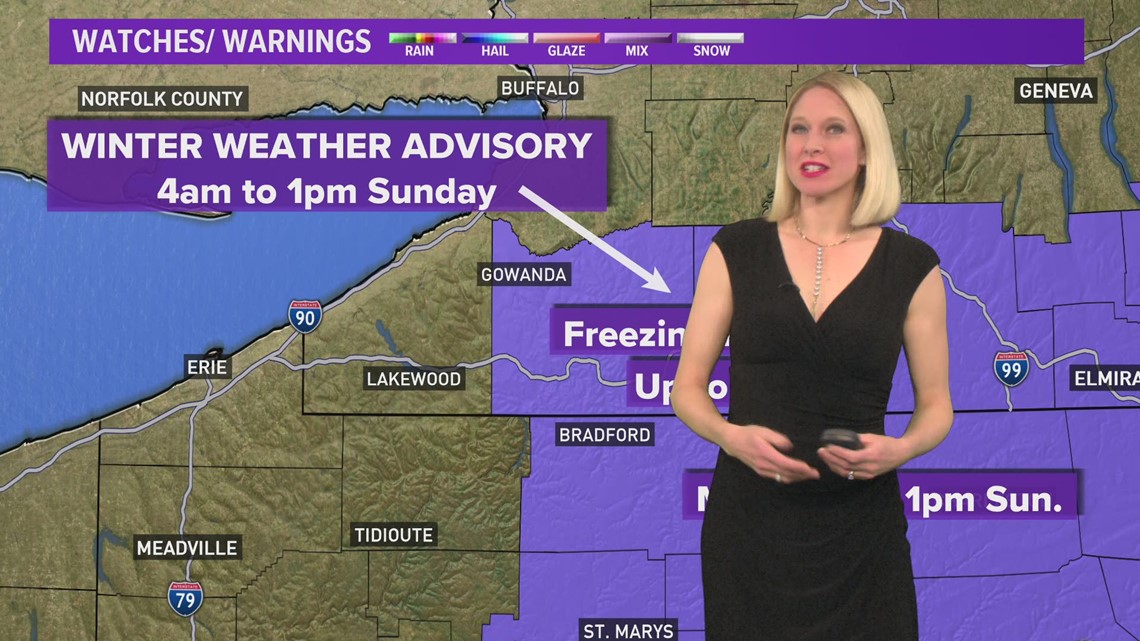 Storm Team 2 Jennifer Stanonis' Evening Forecast for 12/15/2018 | wgrz.com
