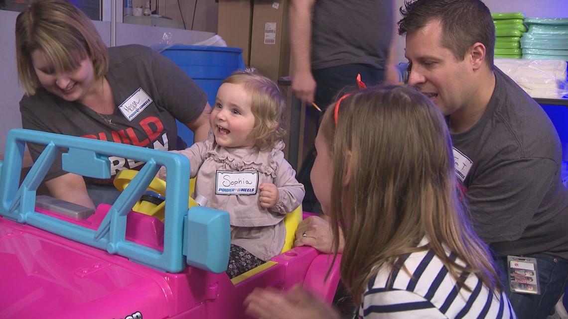 8 kids receive adaptive power wheels | wgrz.com