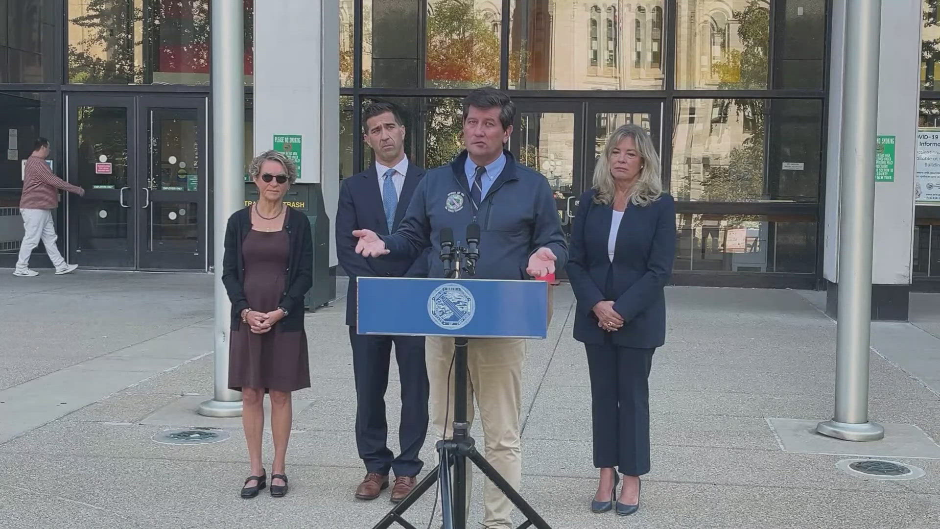 Erie Co. Exec. shares Bell's Palsy diagnosis | wgrz.com