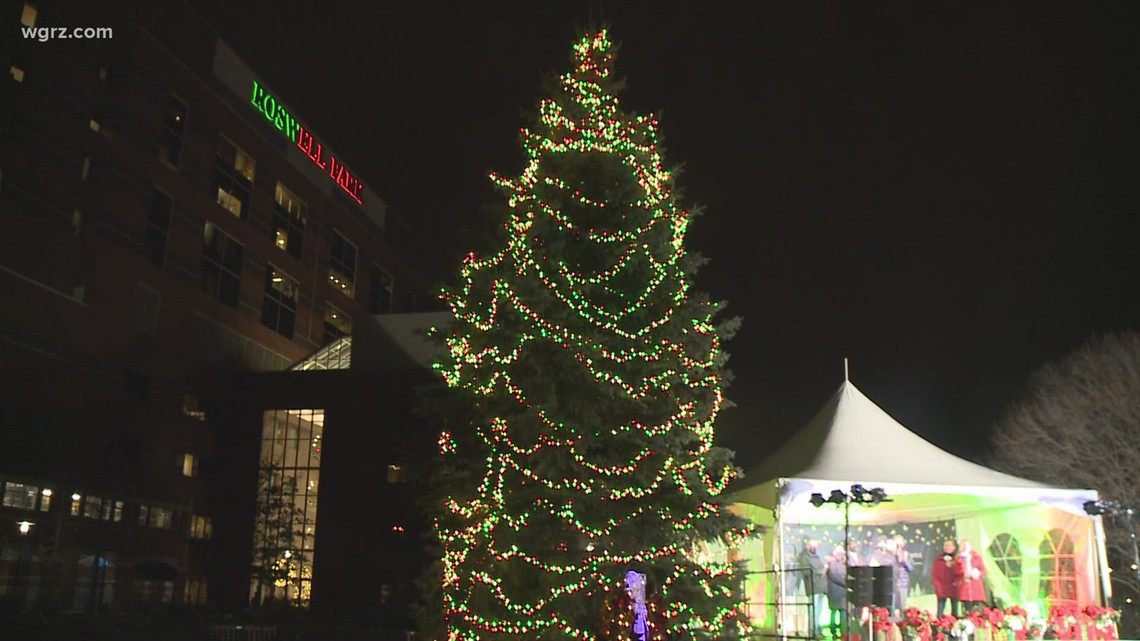 Tree of Hope lighting ceremony held at Roswell Park | wgrz.com