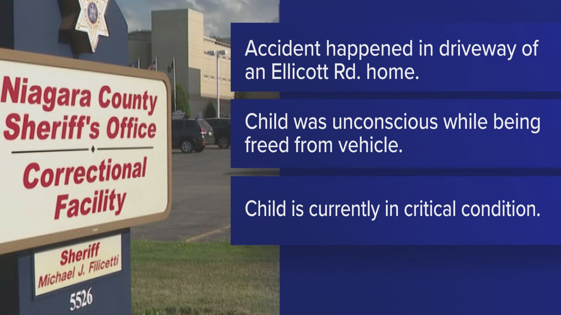 Niagara County teams rescue child trapped under car in driveway ...