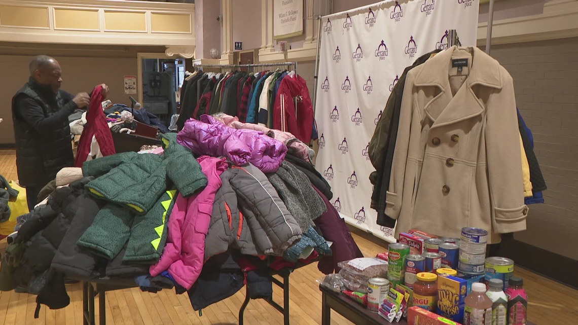 Gerard Place Coats and Cans Drive asking for donations | wgrz.com