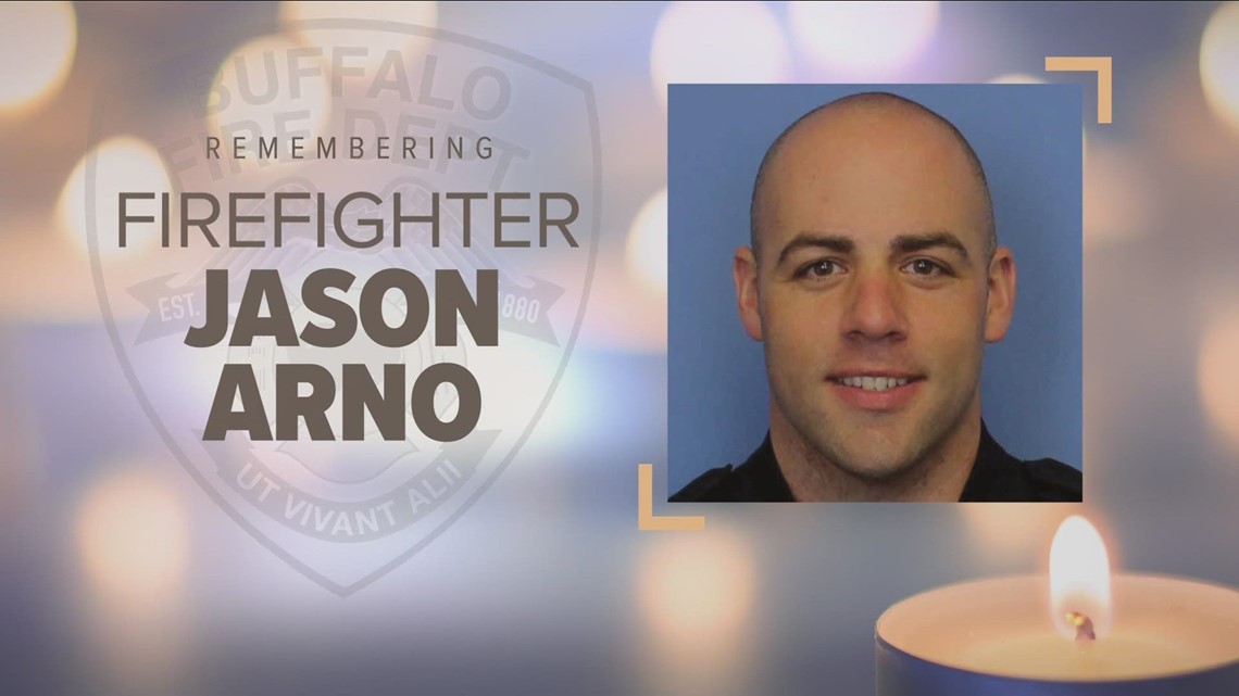City honors fallen firefighter Jason Arno on anniversary of his death ...