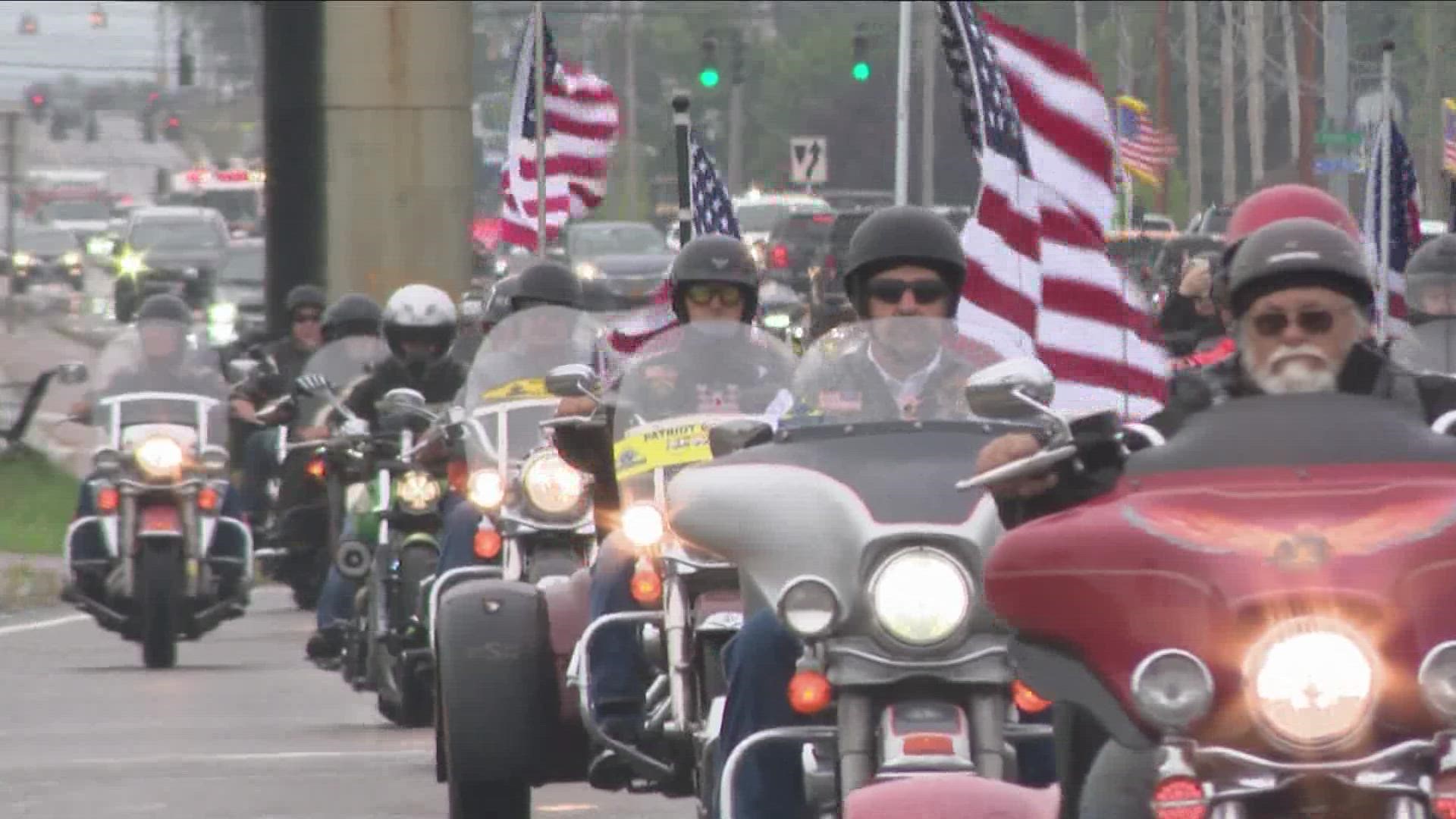 Local motorcycle club remembers the lives lost on 9/11 | wgrz.com