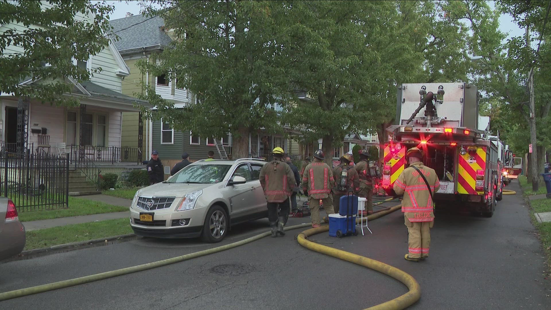 Crews Respond to House Fire on Burgard Place | wgrz.com