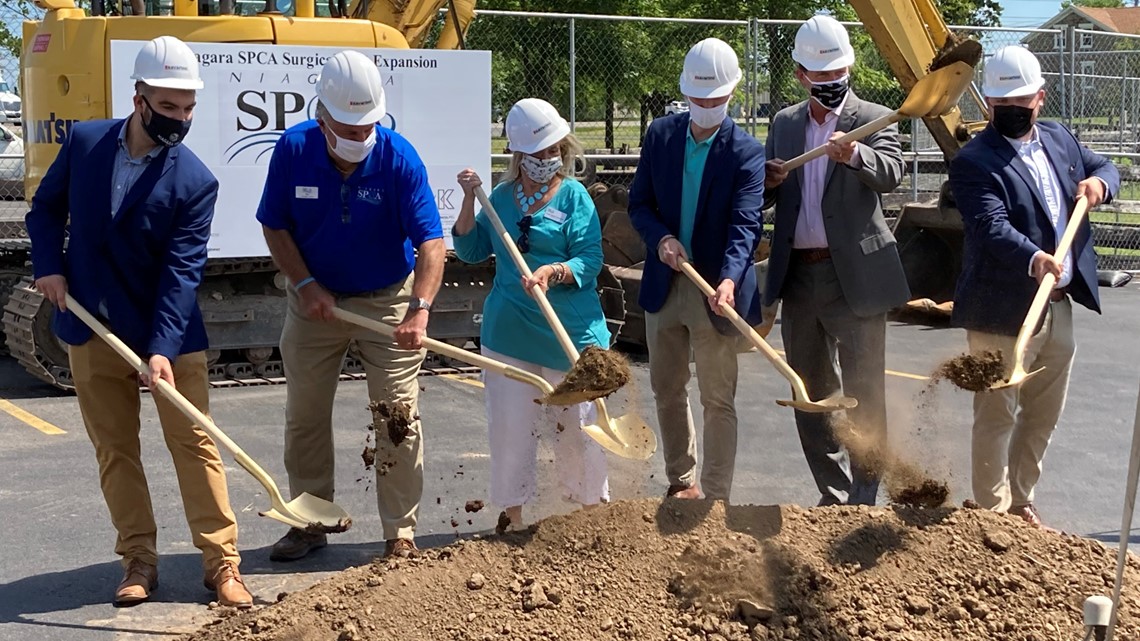 Niagara County SPCA breaks ground on $1.5M state-of-the-art surgery ...