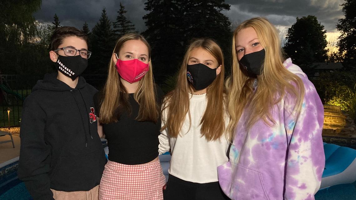 Lancaster students get creative with masks | wgrz.com