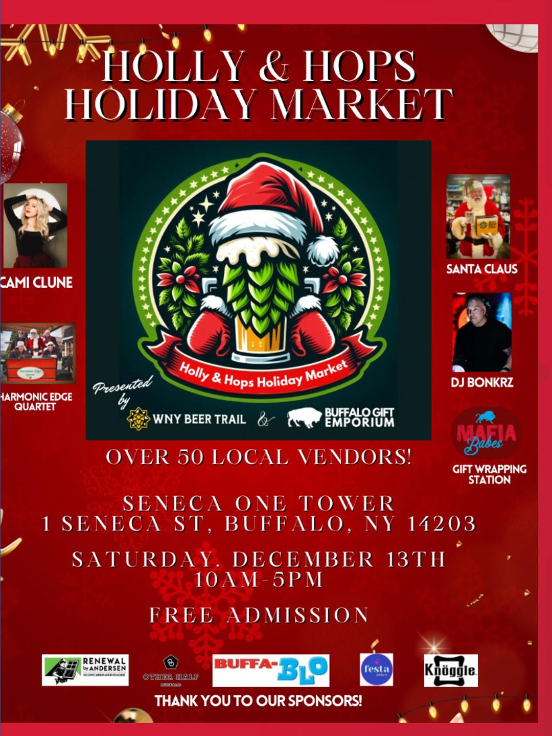 Holly & Hops Holiday Market | wgrz.com