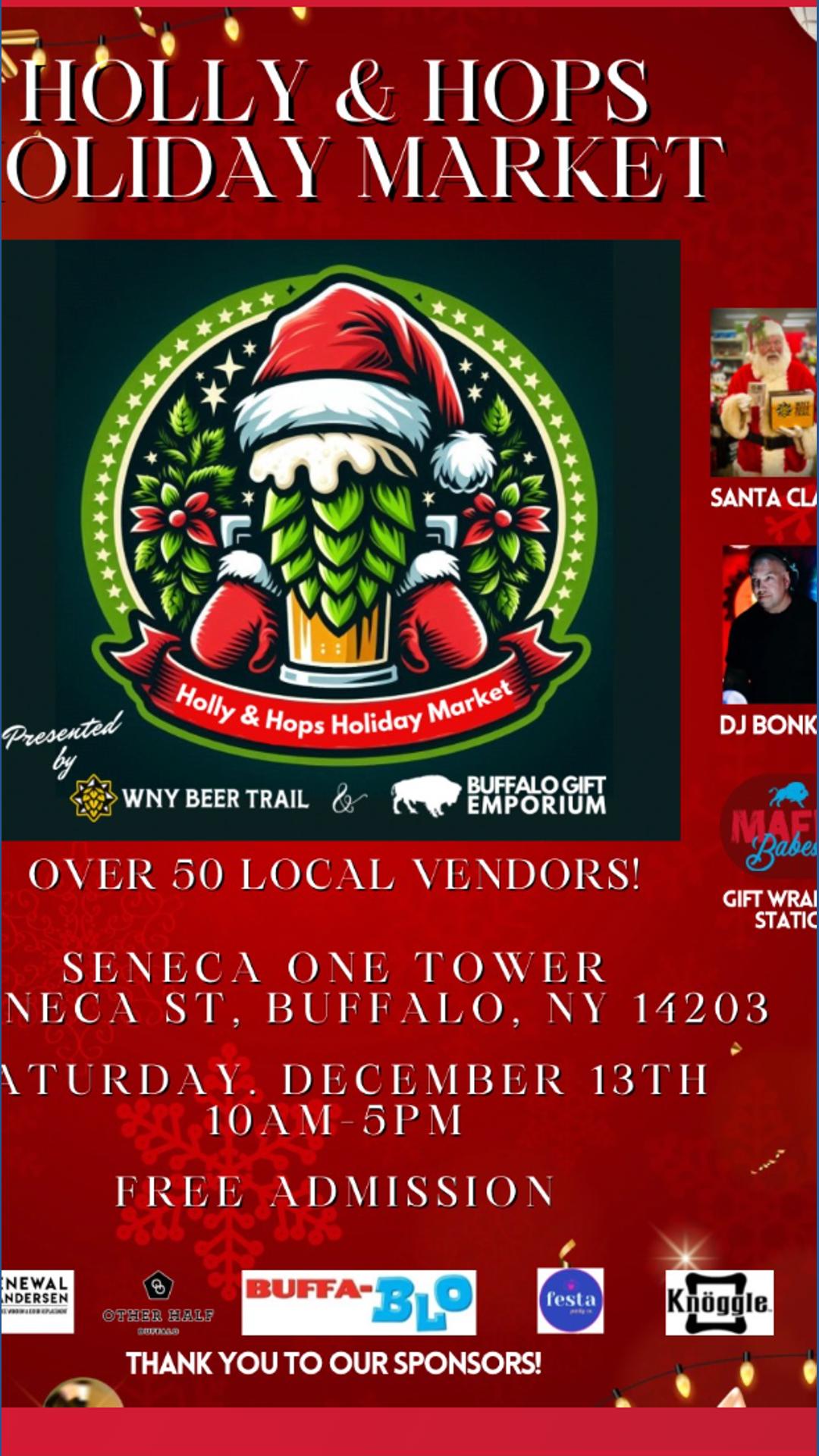 Holly & Hops Holiday Market | wgrz.com